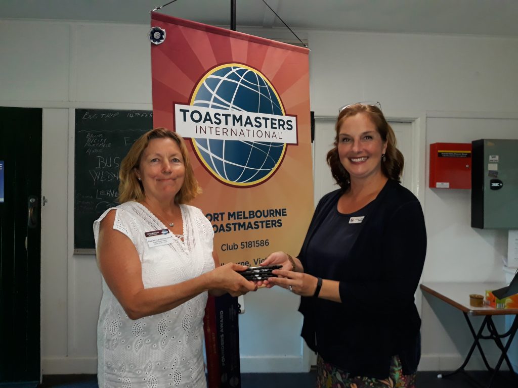 Port Phillip Mayor Pays a Visit to Toastmasters | District 73 Toastmasters - Vic, Tas & SA